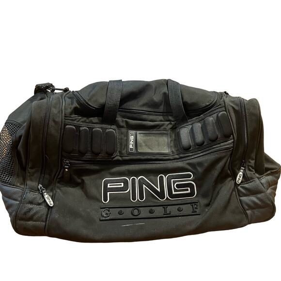 Ping | Bags | Ping Golf Duffel Bag Carry On Overnight Travel Bag 22 X ...
